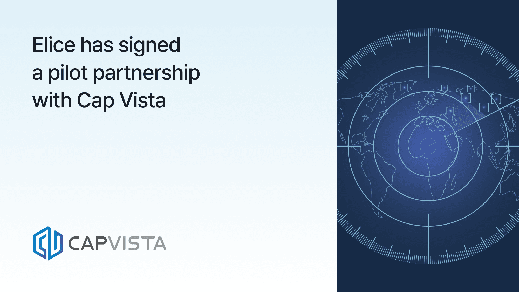 Elice has signed a pilot partnership with Cap Vista | Elice